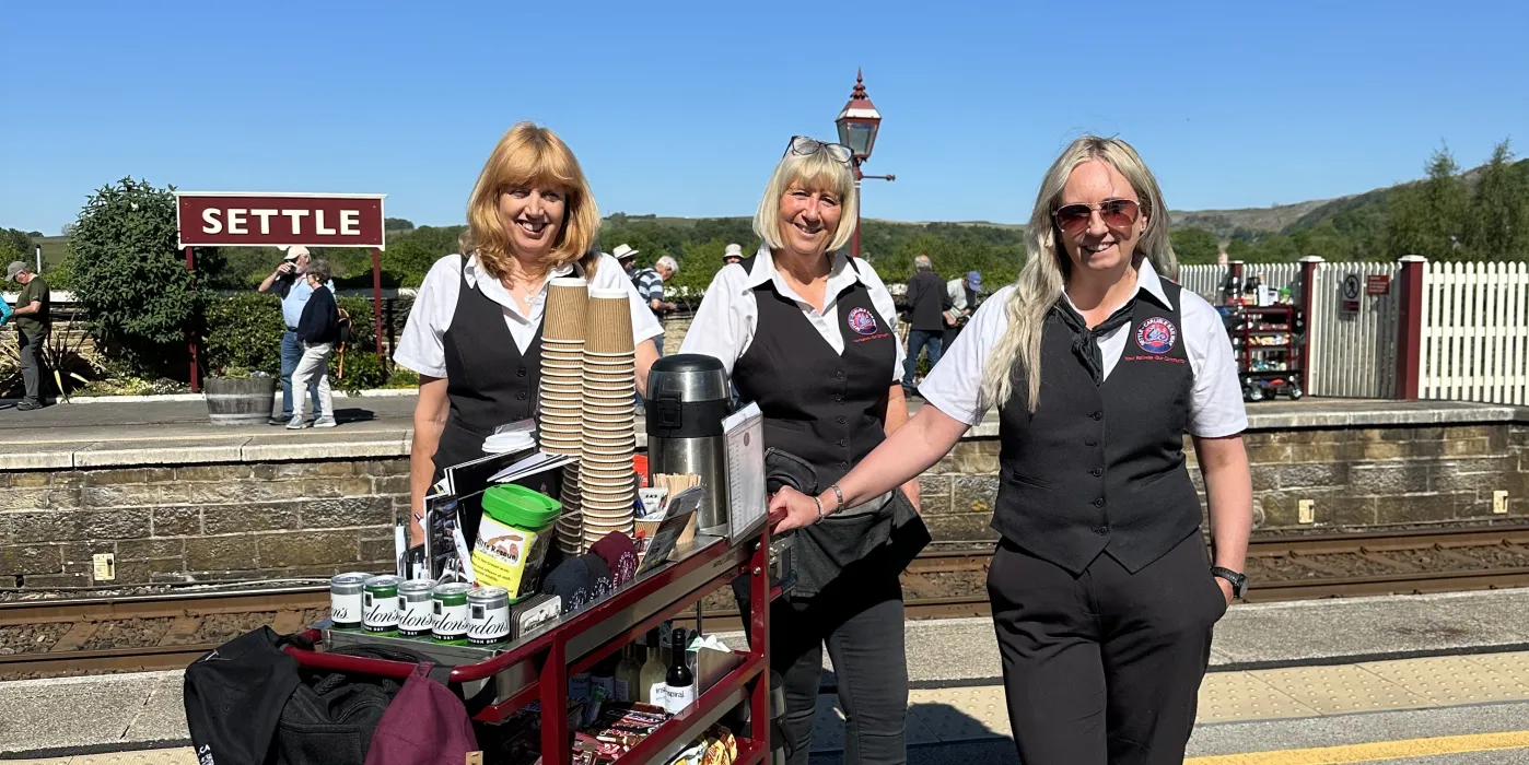 New fleet of refreshment trolleys is boarding the Settle Carlisle ...